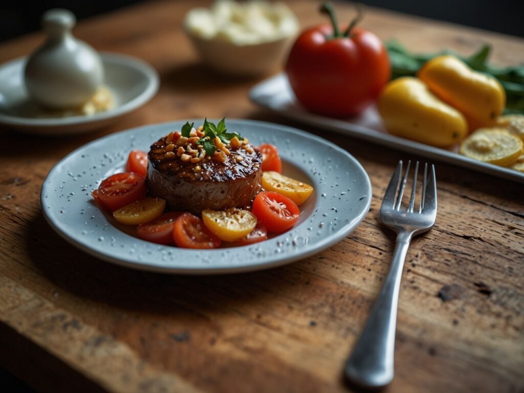 Lanche Americano de Alface: Frango e Molho Genovês Low Carb